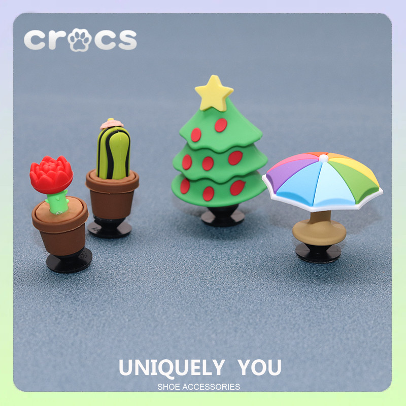 jibbitz crocs 3D Christmas tree crocs jibbitz DIY crocs Charm jibbitz ...