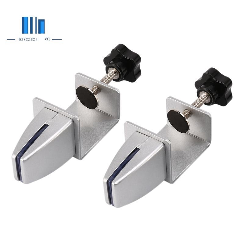 2 ชิ้น Sneeze Guard Clamp Bracket โต๊ะ Partition Clamp สําหรับ 1/8 นิ้ว ...