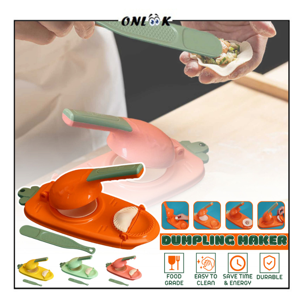 2in1 / 2 in 1 Dumpling Skin Maker เครื่องมือกดแป้ง / แม่พิมพ์ผิวสีพาส ...