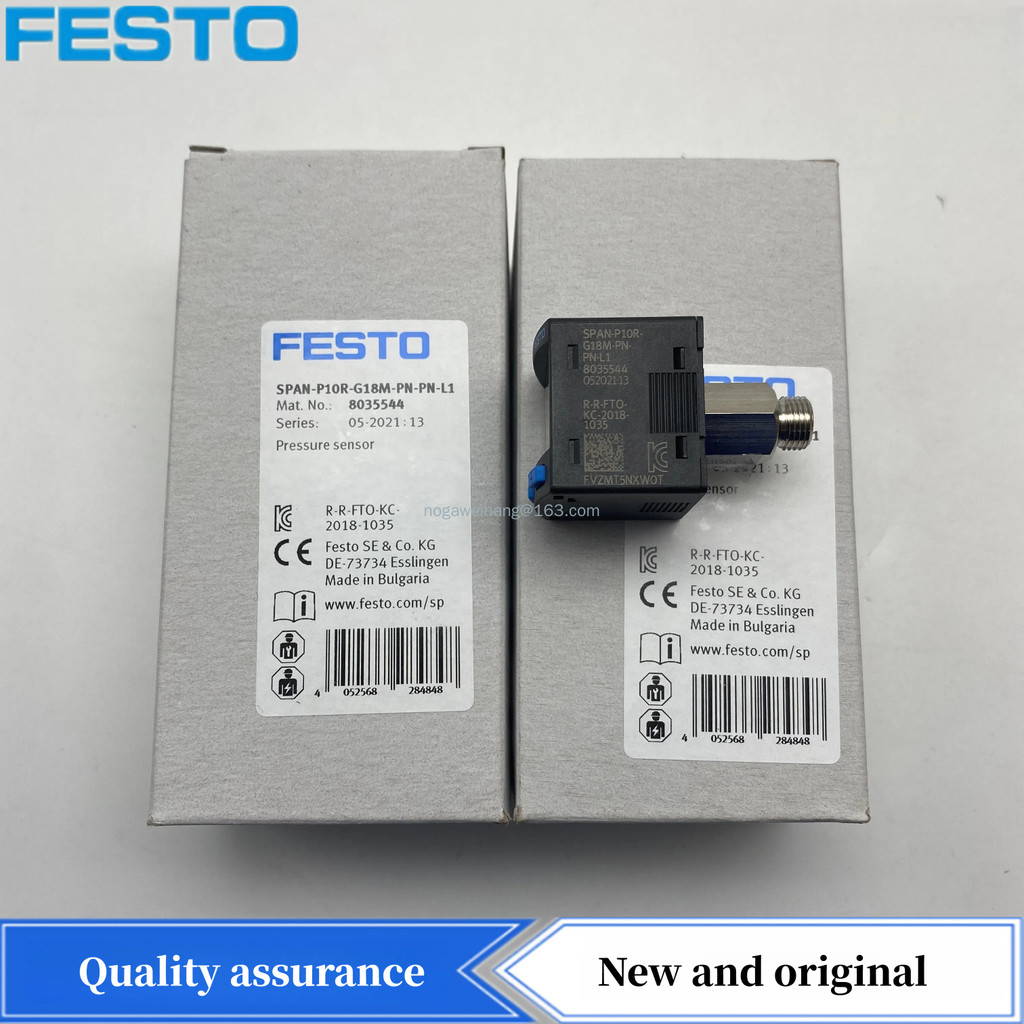 เครื่องรับส่งสัญญาณแรงดัน FESTO SPAN-P10R-R/G18M-PN-PN-L1 8035544 8035547(ต้นฉบับใหม่) | Shopee ...