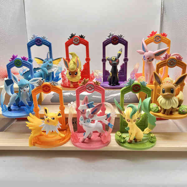 P POPMART POPMART Co-Branded Pokémon Mystery Box Eevee Series เกม ...