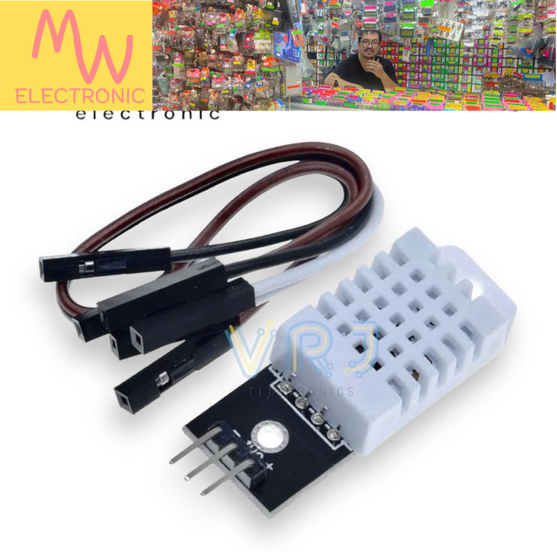 DHT-22 Sensor เซนเซอร์วัดความชื้นและวัดอุณหภูมิ -40~80 องศา วัดความชื้น ...