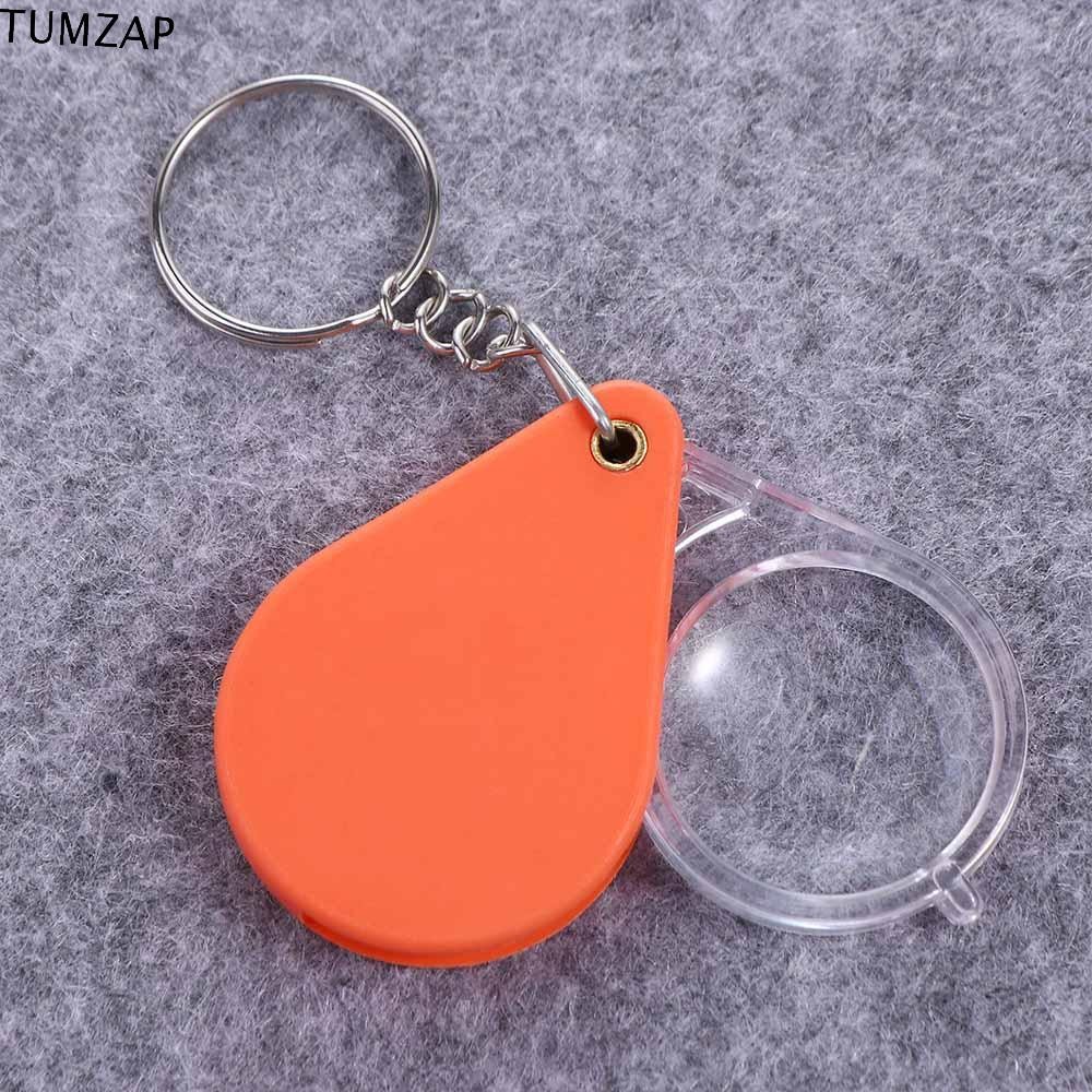 Tumzap แว่นขยายพร้อมพวงกุญแจทนทาน 10X เลนส์ Loupe พวงกุญแจกล้องจุลทรรศน์ | Shopee Thailand