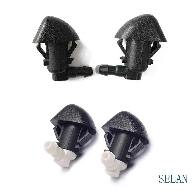 Sel เครื่องซักผ้าปัดน้ําฝนกระจกหน้า Jet Hood หัวฉีด Sprayer 2 ชิ้น ...