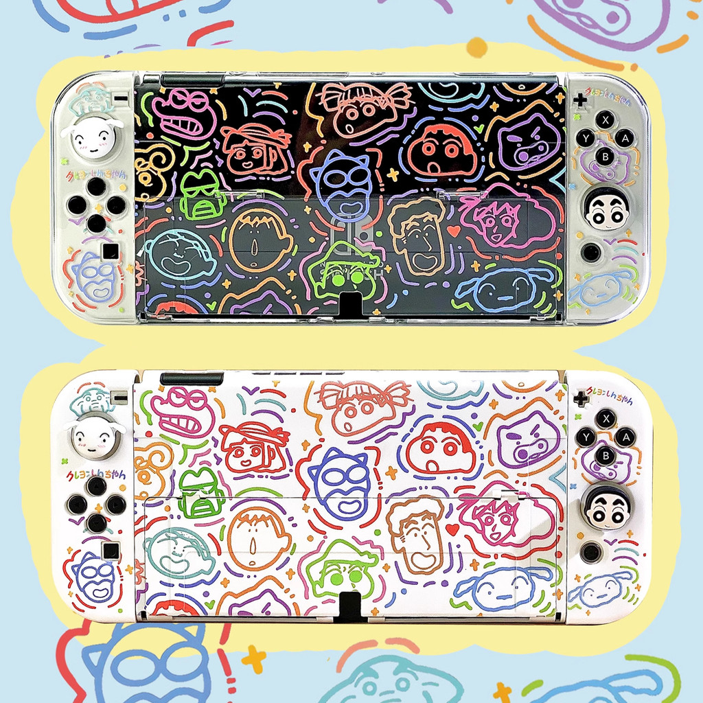 เคสป้องกัน Nintendo Switch Crayon Shin Chan Graffiti Switch OLED เคส ...