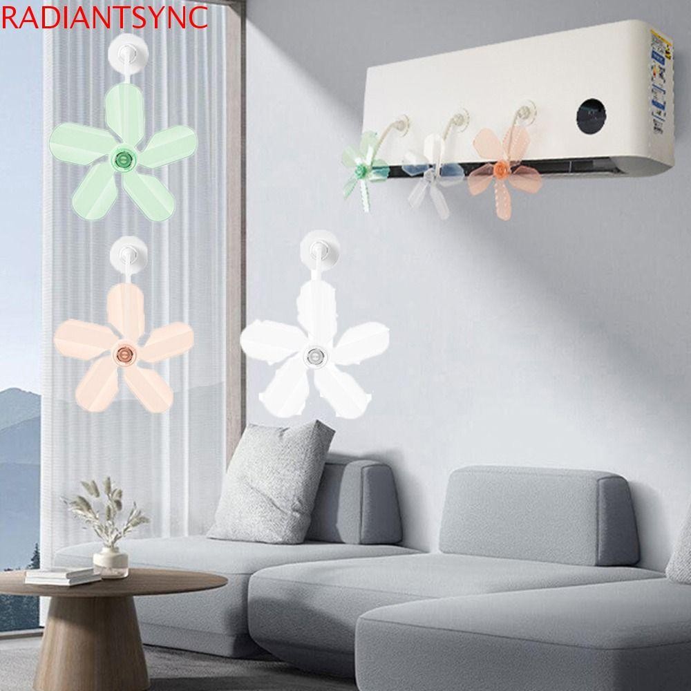 RADIANTSYNC 3 ชิ้น Conditioning Guide พัดลม, Windmill Shaped ติดผนังเครื่องปรับอากาศกระจก,ปรับ ...