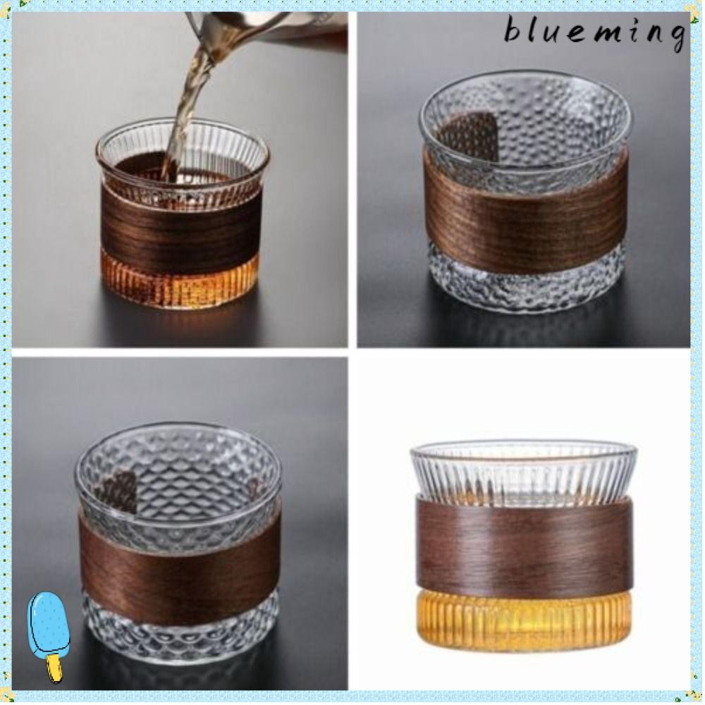 แก้ว BLUEMING2 แก้วแขนไม้โปร่งใส แก้วคุณภาพสูง Coffeeware | Shopee Thailand