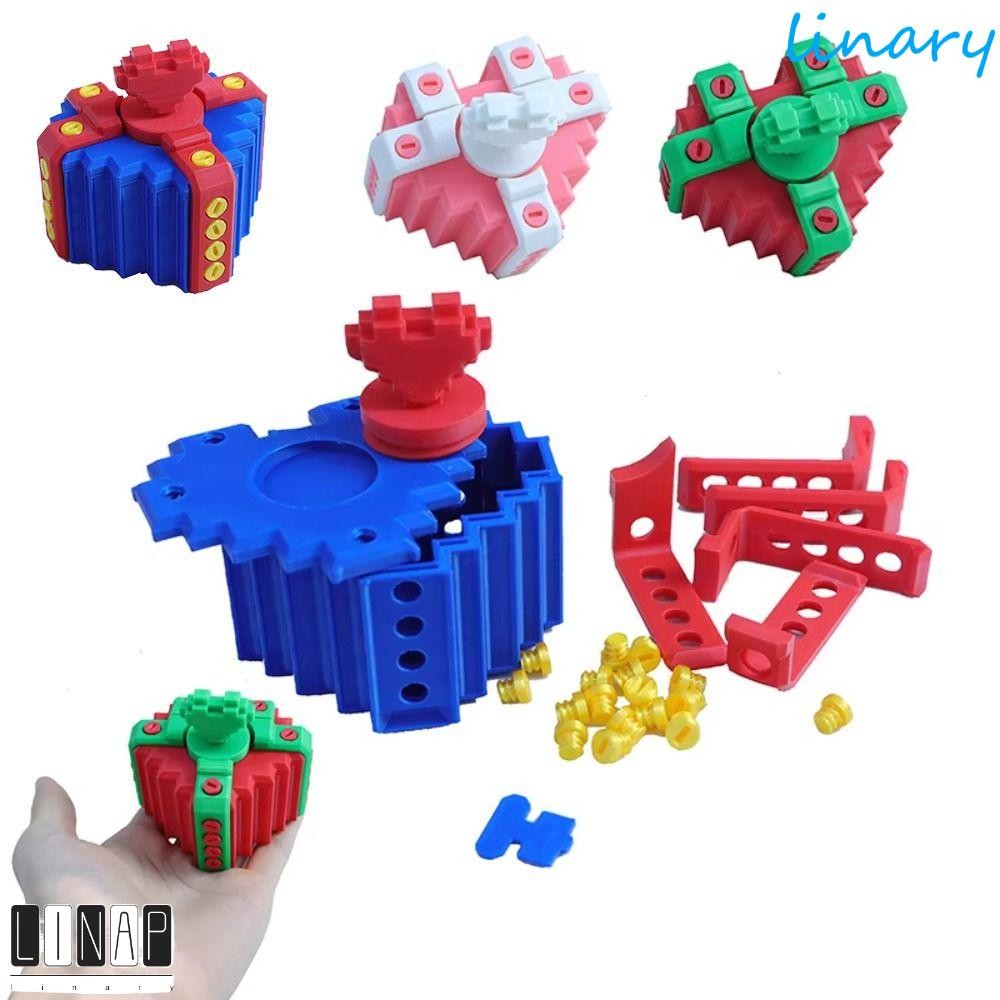 CULINARYHV Prank Screw Gift Box, Love Unlocked 3D พิมพ์ของขวัญกล่อง ...