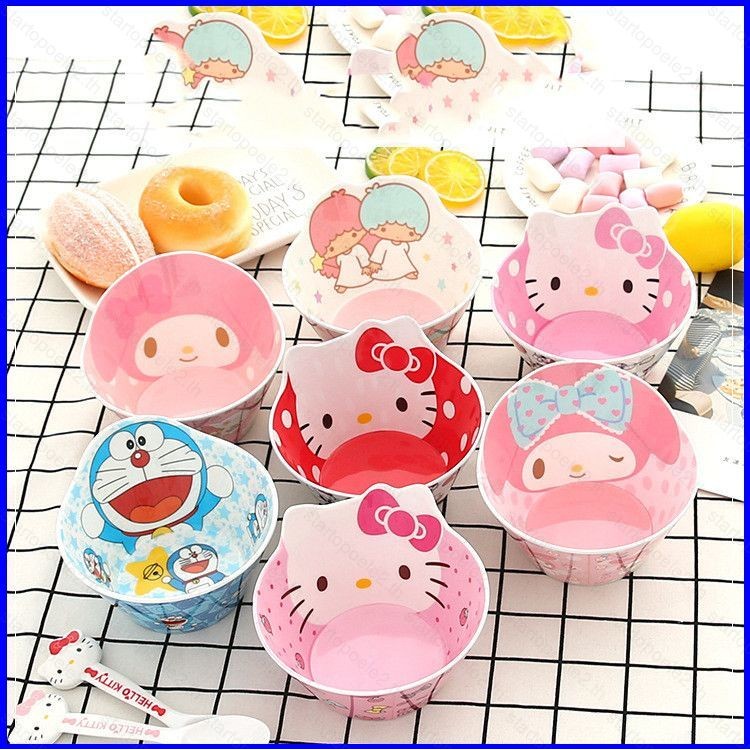 Kira Doraemon Frozen melody hello kitty ชามเด็กการ์ตูนเมลามีนน่ารัก ...
