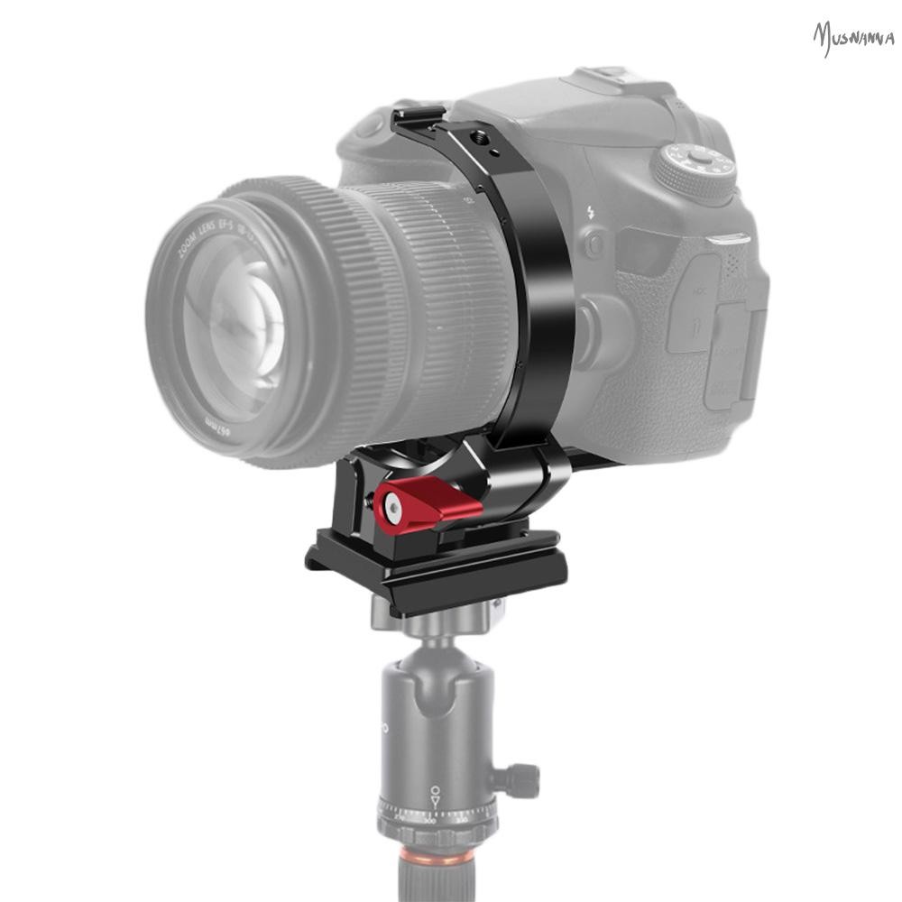 กล้องขาตั้งกล้องแหวนเลนส์ Mount หมุนได้ Collar Mount Quick Release แผ่น ...