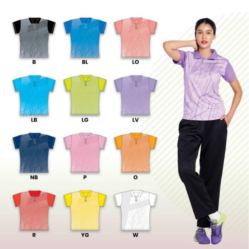 เสื้อกีฬาคอปก ทรงผู้หญิง (SA303) Sport Day | Shopee Thailand