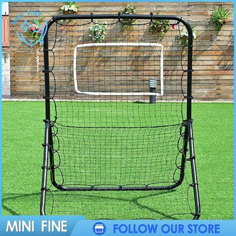[minifine] Baseball Rebounder Net with Strike Zone Fielding Trainer for ...