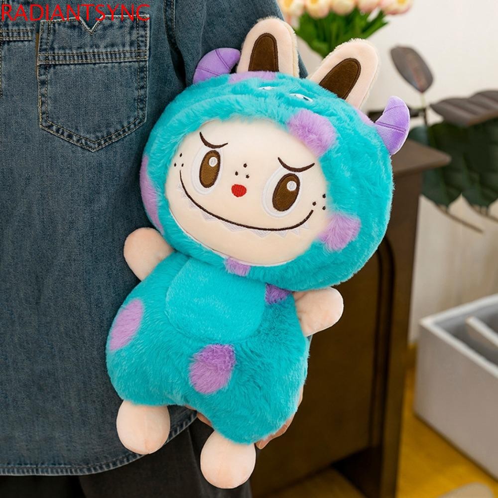 Radiantsync Labubu ตุ๊กตาผ้ากํามะหยี่, ของเล่นตุ๊กตาการ์ตูนลาบูไทม์, ตุ๊กตาเจมส์พีสุดน่ารัก ...