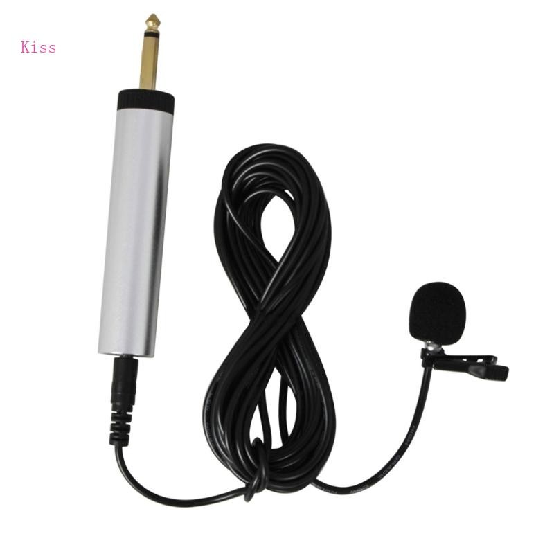 Kiss Wire Lavalier Microphone Pickup Clip-on เครื่องดนตรี ไมโครโฟนไมค์ ...