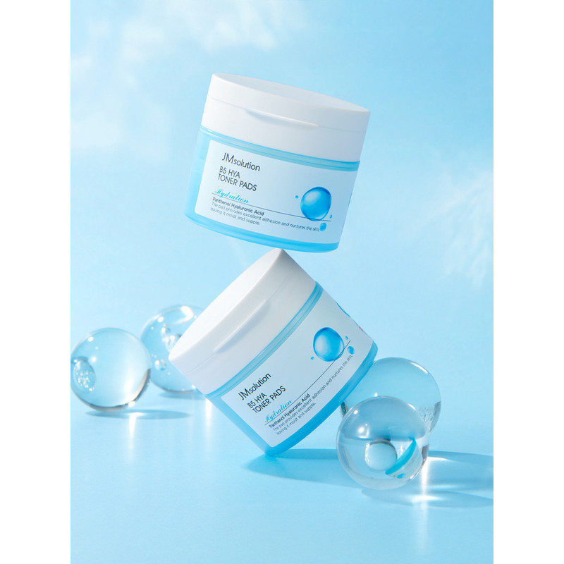 JM Solution B5 Hyaluronic Toner Pad 50 แผ่น โทนเนอร์ JM Solution ผิว ...