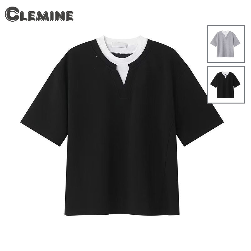 Clemine เสื้อยืดผู้ชายอินเทรนด์และทนทาน - เหมาะสําหรับฤดูร้อน ใส่สบาย ...
