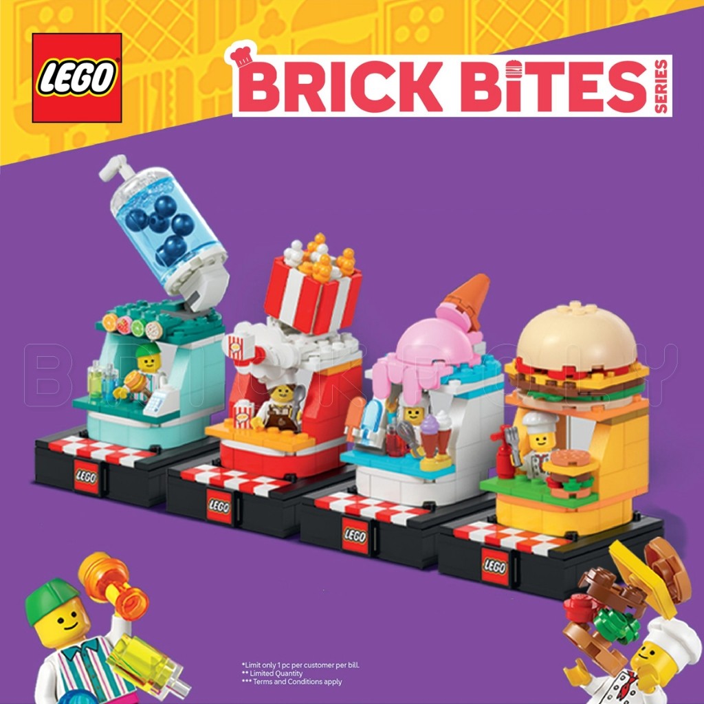 LEGO Bricktober 2024 - Brick Bites (ครบ 4 แบบ) | Shopee Thailand