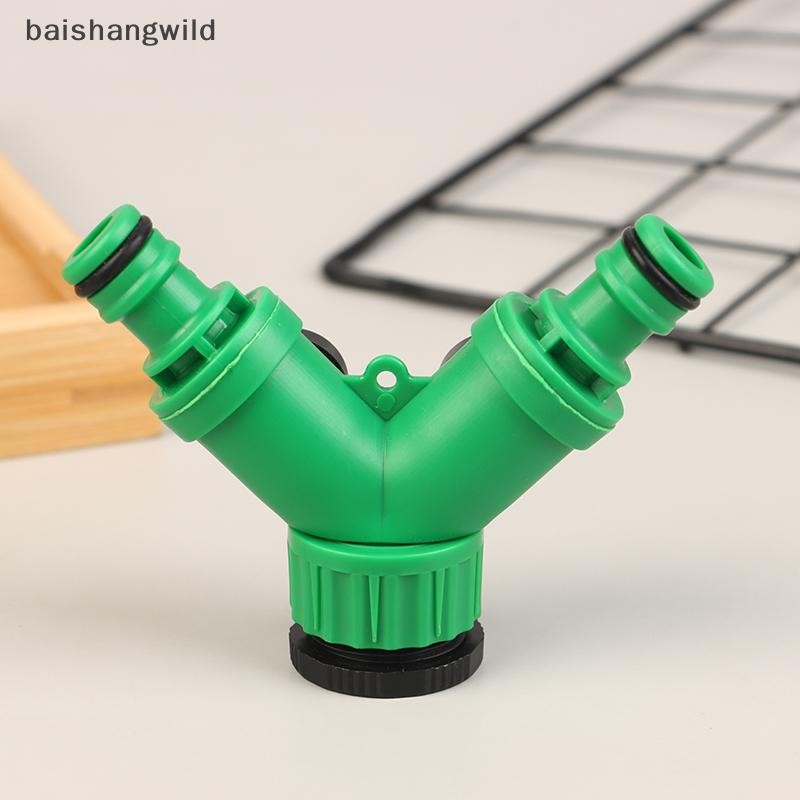 Bwth 2-Way Garden Tap Water Splitter ท่อเกลียวหญิง Y ประเภทวาล์ว Jelly ...