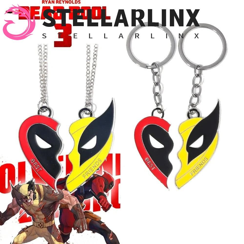 Stellarlinx Electroplating Matching จี้, Deadpool & Wolverine Marvel ...