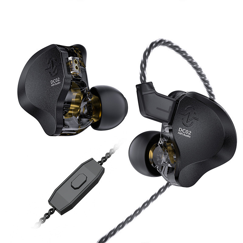 Ccz Solo DC02 Dual Magnetic Circuit 1DD การตรวจสอบชนิดใส่ในหูหูฟังไฮไฟ ...