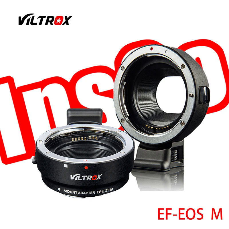 Viltrox EF-EOSM Auto Focus Lens adapter ring Electronic for Canon lens EOS EF EF-S to EOS M EF-M ...