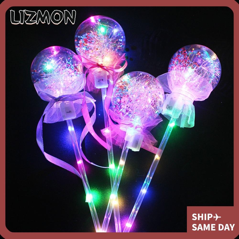 Lizmon LED Magic Fairy Stick,พลาสติกPop Ball Star Ball Light-Up Magic ...