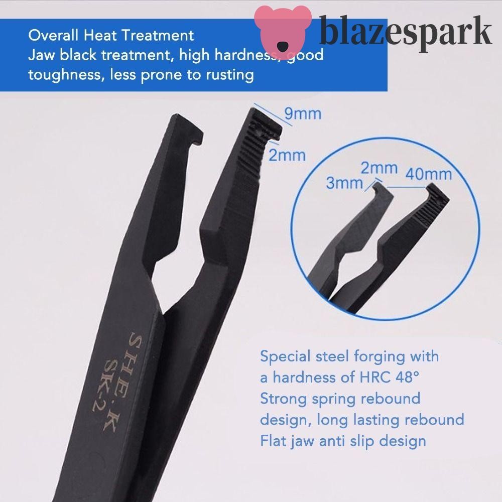 Blazespark Snap แหวนคีม, 40 มม.เปิด 2 มม.ความหนายึดแหวนคีม,ทนทานการออกแบบตามหลักสรีรศาสตร์แบน ...