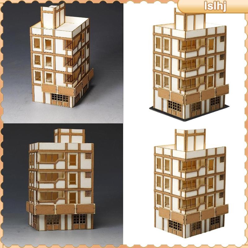 [Lslhj] 1:144 Scale Architecture Building Model Kit City Building ...
