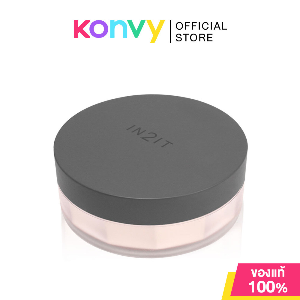 In2It Skinlucent Matte Setting Powder 10g #Natural Beige อินทูอิท แป้ง ...
