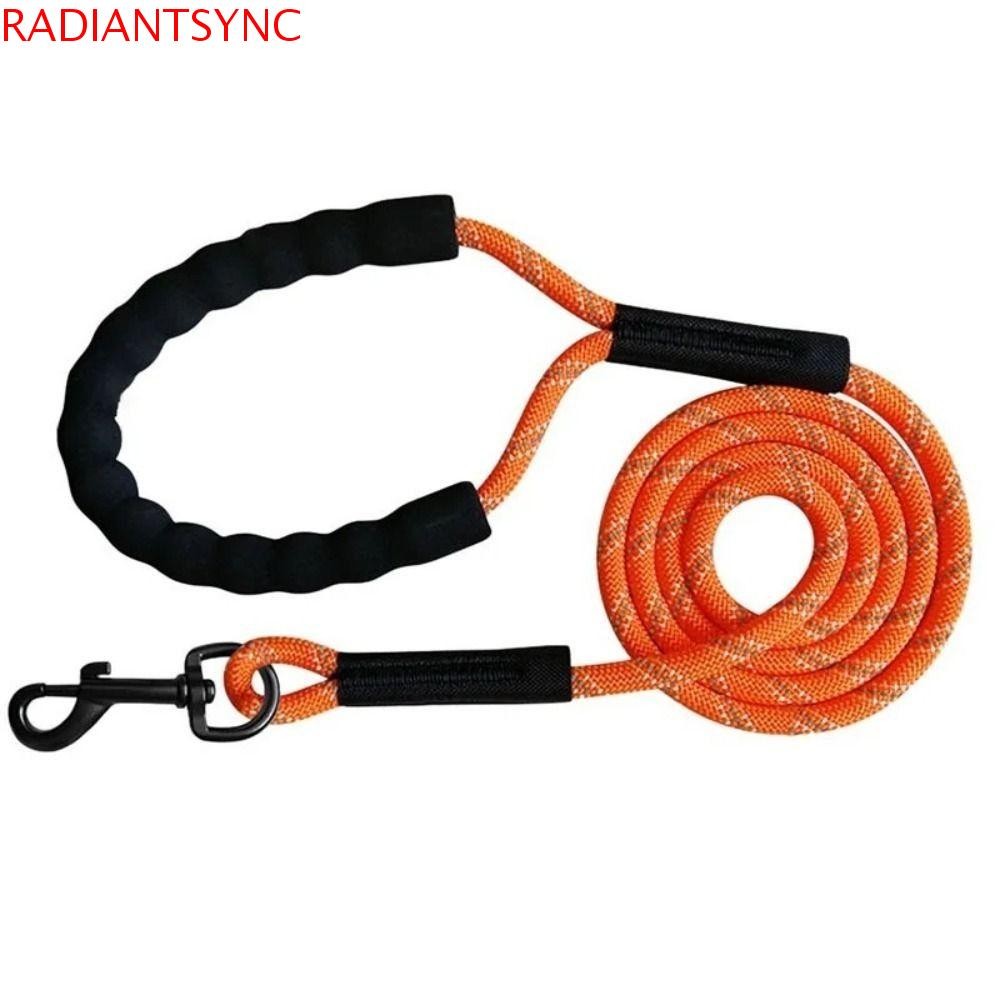 RADIANTSYNC สายจูงตะกั่วสัตว์เลี้ยง,สายจูงสุนัขแข็งแรง2/3/5/15/20เมตร,หนักยาวพร้อมที่จับสะท้อน ...