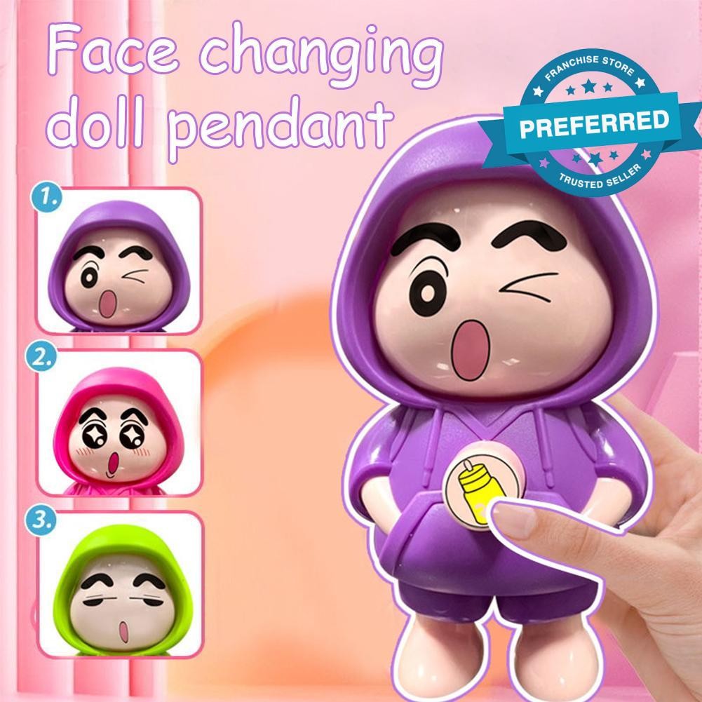 Capybara Push Face Flip ของเล่นการ์ตูนตุ๊กตาเดสก์ท็อปเครื่องประดับ ...