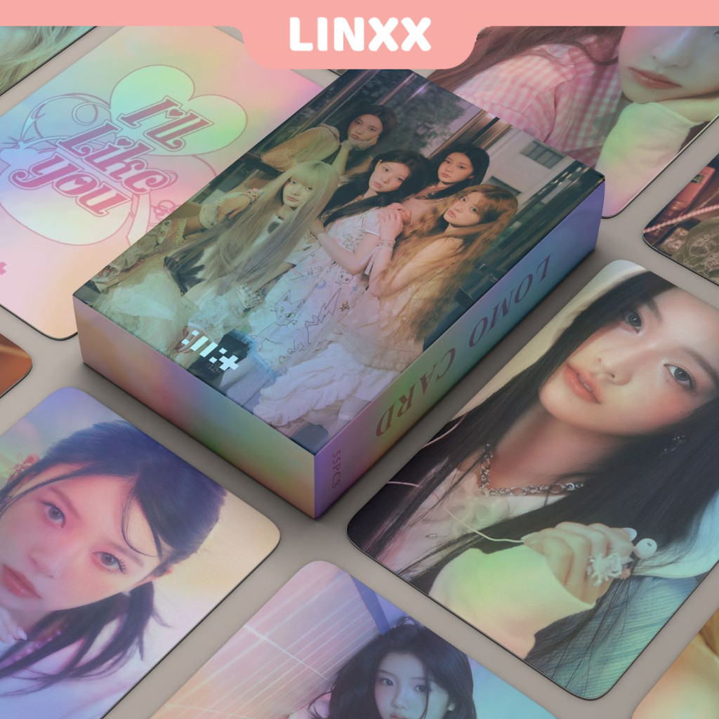 Linxx 55 ชิ้น ILLIT ILL LIKE YOU อัลบั้ม Lomo Card Kpop Photocards ...