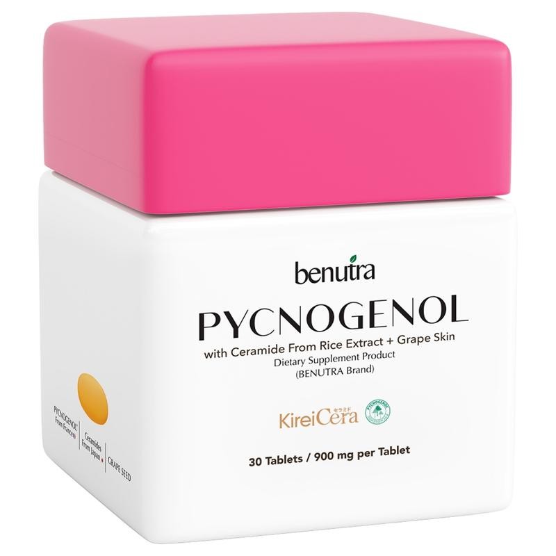 Benutra Pycnogenol 30Tablets ลด กระ จุดด่างดำ | Shopee Thailand