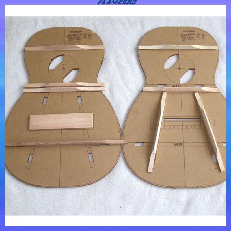 [Flameer2] 1 แพ็ค DIY 23 นิ้วคอนเสิร์ต Ukulele Spruce Brace ไม้ Luthier ...