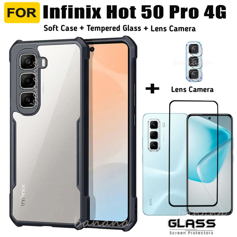สําหรับ Infinix Hot 50 Pro 4G อะคริลิคเคสโทรศัพท์ Hot 50i Hot 50 4G 5G ...