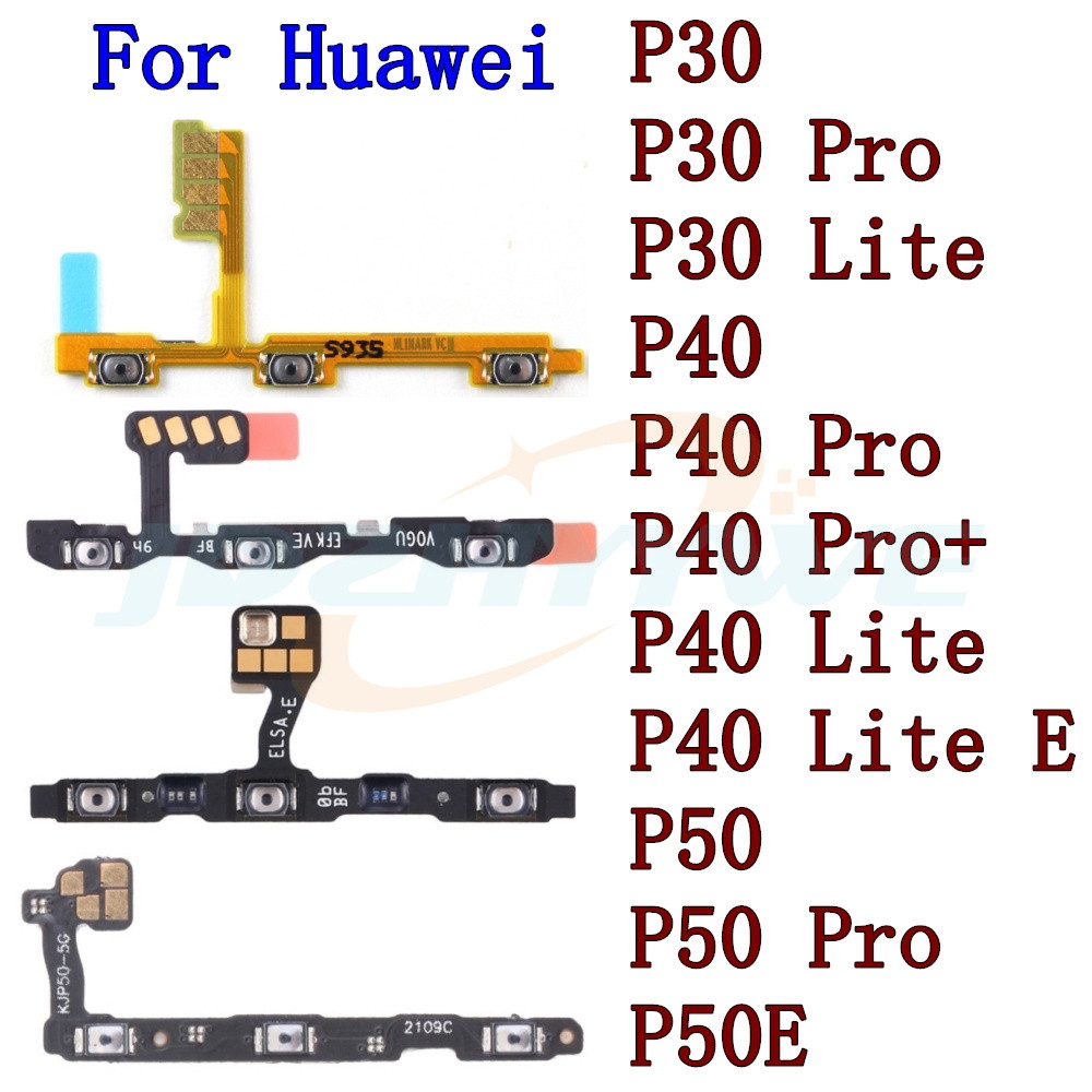 เปิดปิด Mute Switch ควบคุมปุ่มปรับระดับเสียงปุ่ม Flex สําหรับ HuaWei P50 P40 P30 Pro Lite P50E ...