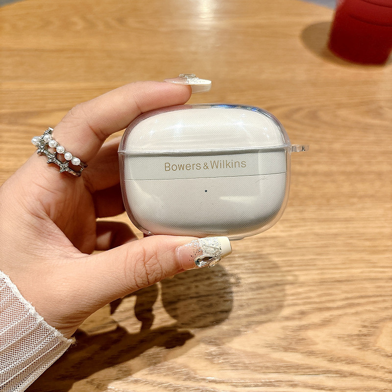 For Bowers & Wilkins PI8 Case Clear Soft Case Cute Lanyard Pendant ...