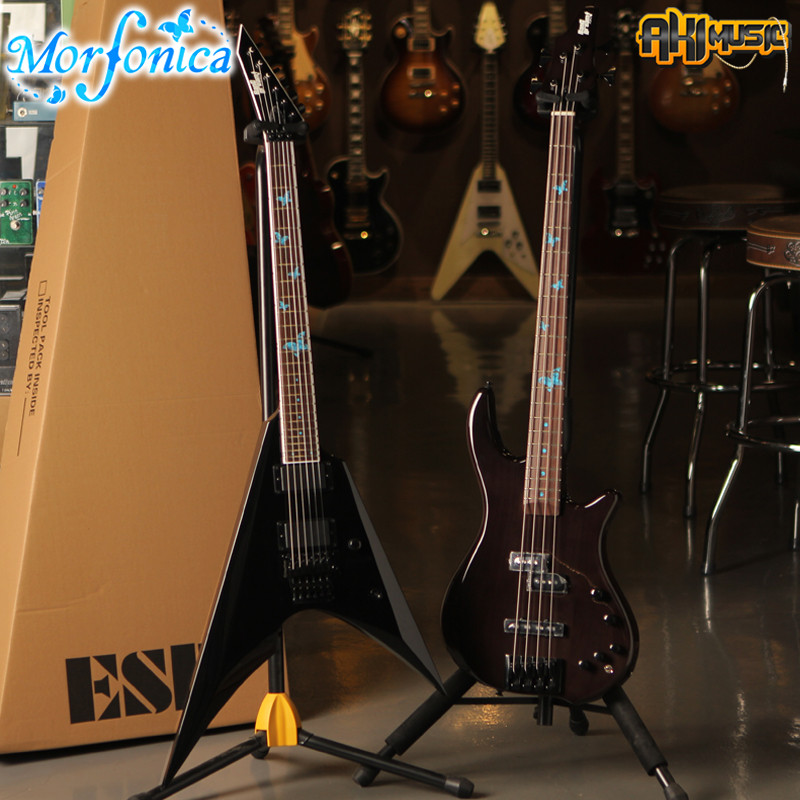 สายกีตาร์ไฟฟ้าเบส ESP BanG Dream Morfonica Arrow Bottom Collaboration | Shopee Thailand