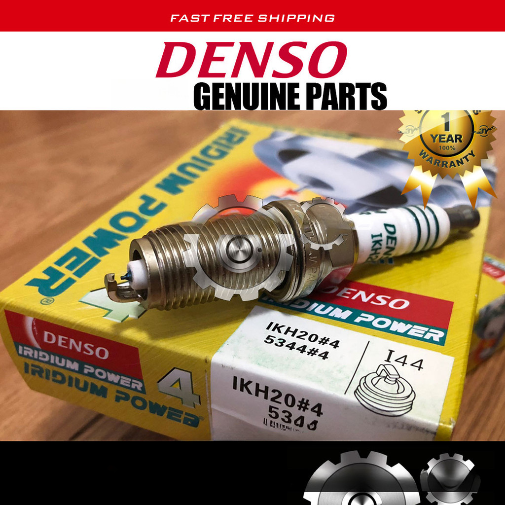 ใหม่ DENSO (4 ชิ้น) IRIDIUM SPARK PLUG IKH20 สําหรับ TOYOTA INNOVA 2.0 ...