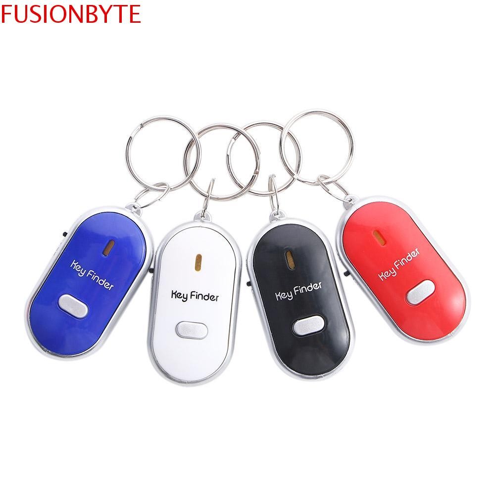 FUSIONBYTE LED นกหวีด Key Finder Beeping 4 สีเซ็นเซอร์นกหวีดสัตว์เลี้ยง Tracker Key Locator ไฟ ...