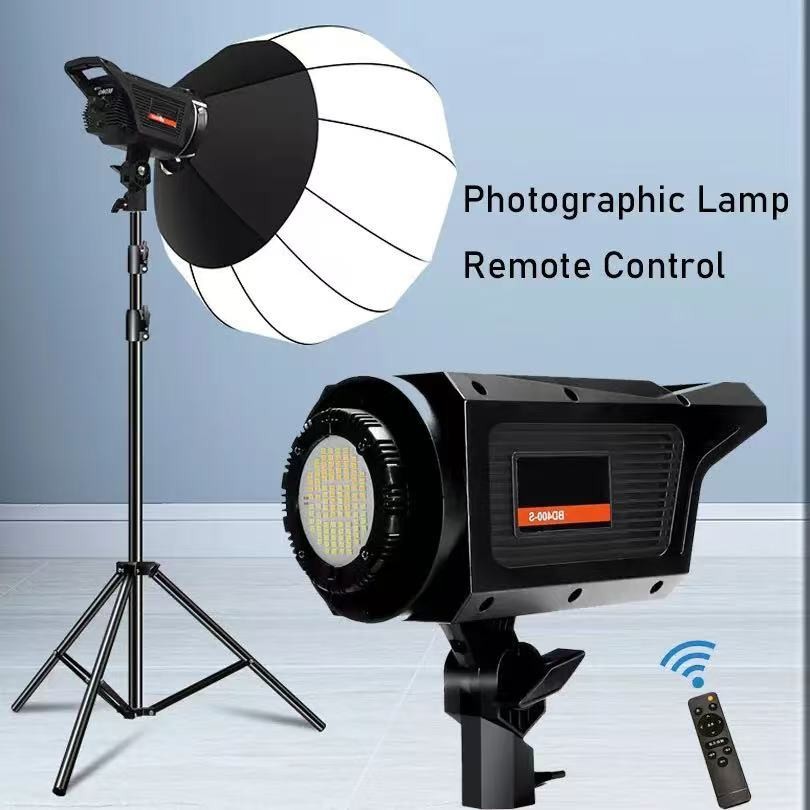 ไฟถ่ายรูป 500W LED ไฟไลฟ์สด ไฟสตูดิโอ with 65cm Lantern Softbox & Stand ...