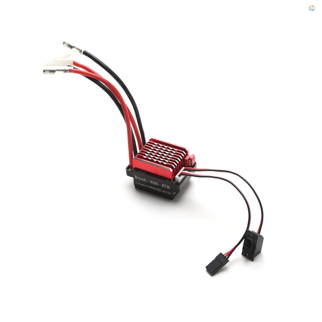 60a แปรง ESC Electronic Speed Controller Tamiya ปลั๊ก 6V 2A BEC สําหรับ ...