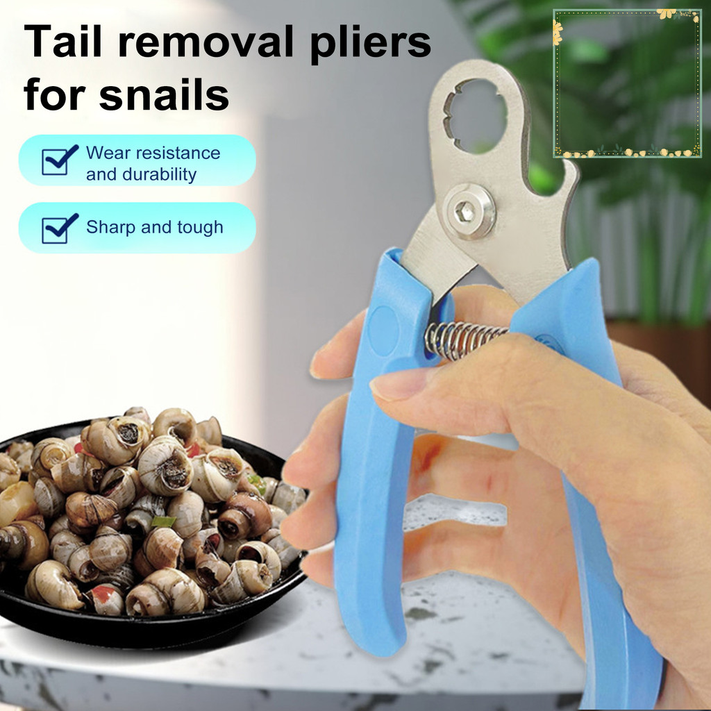 Ye-snail Tail Cutter พร้อมที่เปิดขวด Professional Snail กรรไกรอเนก ...