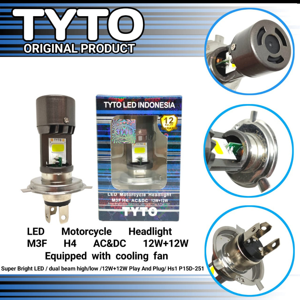 Yamaha VIXION R15 R25 SOCKET H4 รถจักรยานยนต์ด้านหน้าหลอดไฟ | Shopee ...
