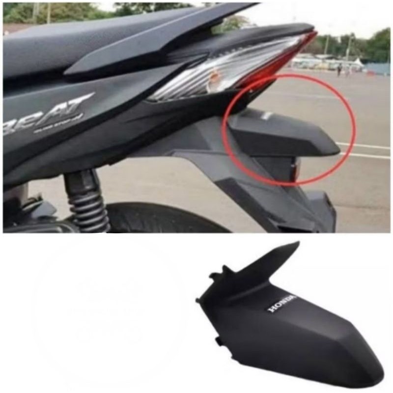 ใหม่ DELUXE BEAT STOP LAMP COVER 2020-2024 REAR SPAKBOR BOTTOMSTOP LAMP ...