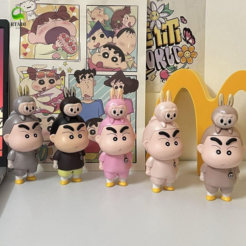 Rtadi Labubu Crayon Shin-Chan รูป, PVC ตุ๊กตารูปปั้น Crayon Shin-Chan ...
