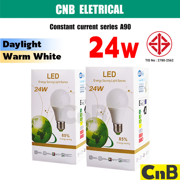 CNB Electrical หลอดไฟ LED Bulb 24W Constant current series | Shopee ...