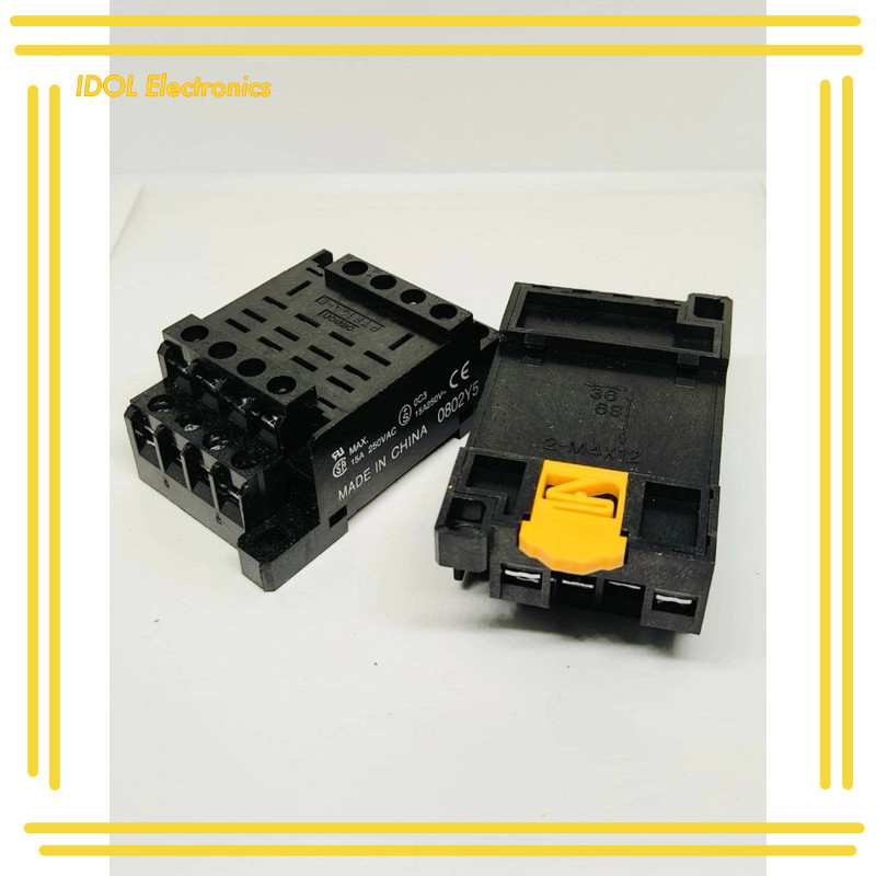 ราคาถูก! Omron PTF14AE (สำหรับ LY4) Socket ซอกเก็ต สำหรับรีเลย์ OMRON ...