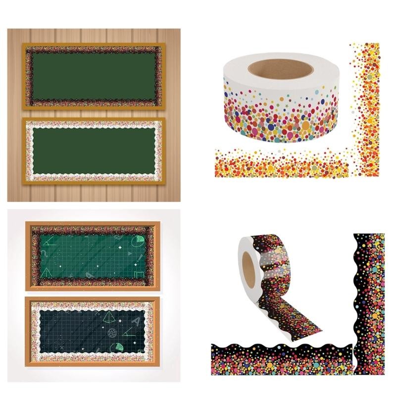 Zzz 65 6 ฟุต Bulletin Board Borders Trim Scalloped Trim Bulletin Board ...
