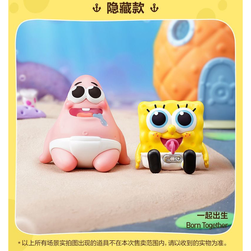 [POPMART] สินค้าของแท้ในสต็อก Pop Mart กล่องสุ่มซีรีส์ SpongeBob Best ...